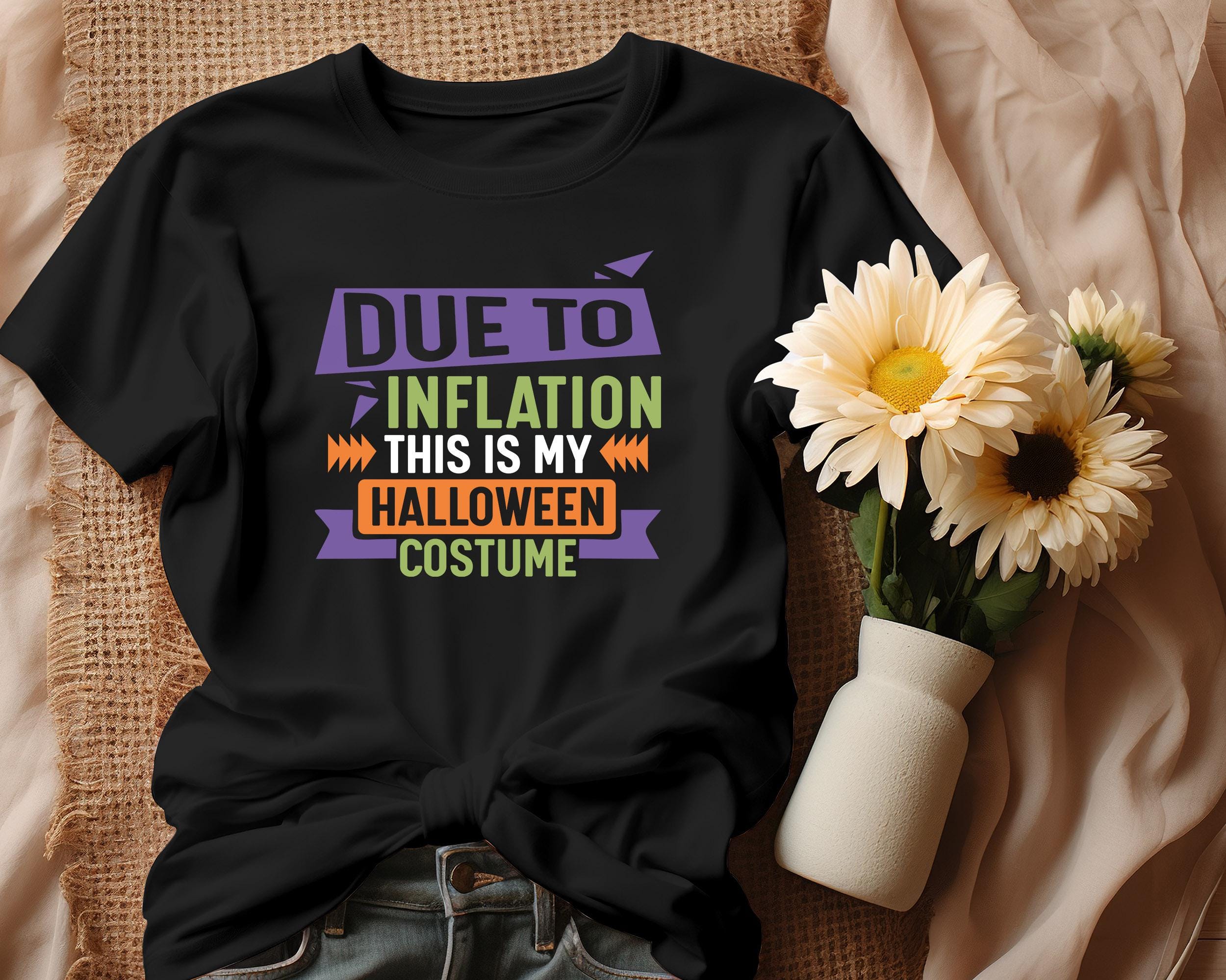 Funny Inflation Halloween Costume SVG, Budget Halloween Digital ...