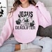 Jesus the Ultimate Deadlifter SVG Faith & Fitness Gym, Christian ...