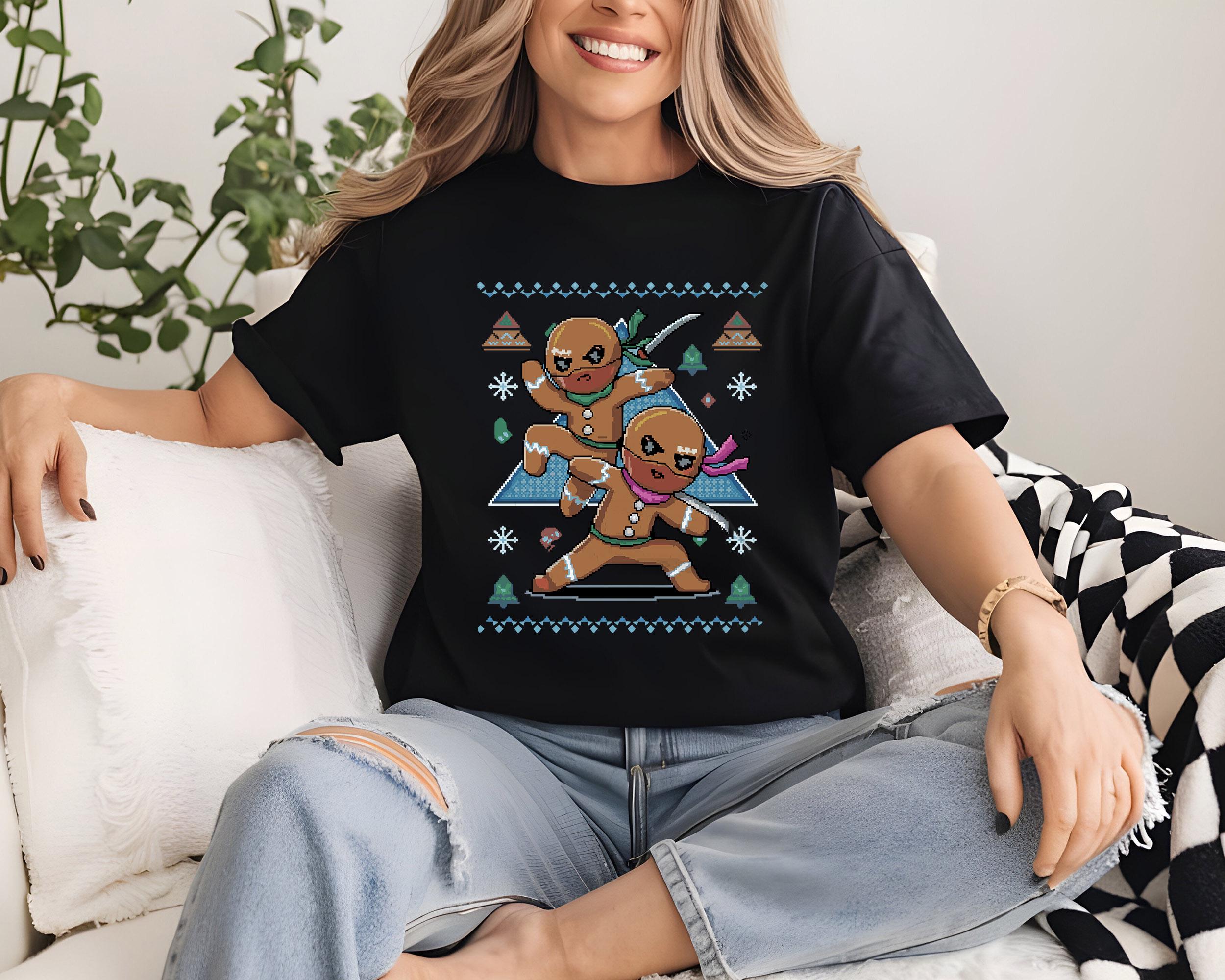 Ninjabread Men SVG PNG, Fun Gingerbread Warrior Design, Quirky ...