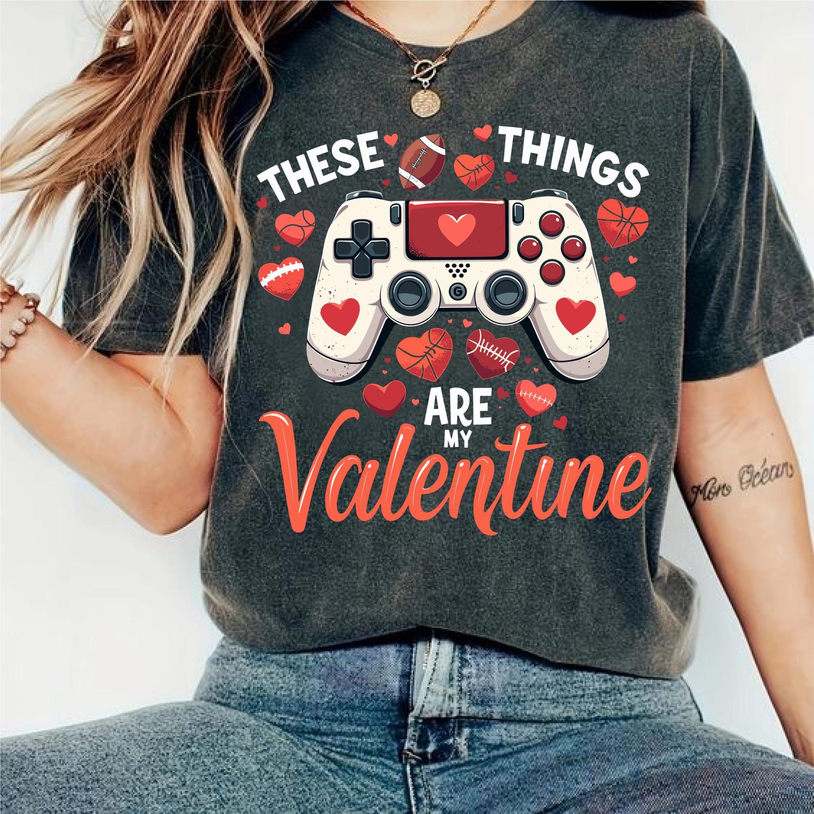 These Things Are My Valentine Design, Gamer Valentine SVG, Gaming and ...