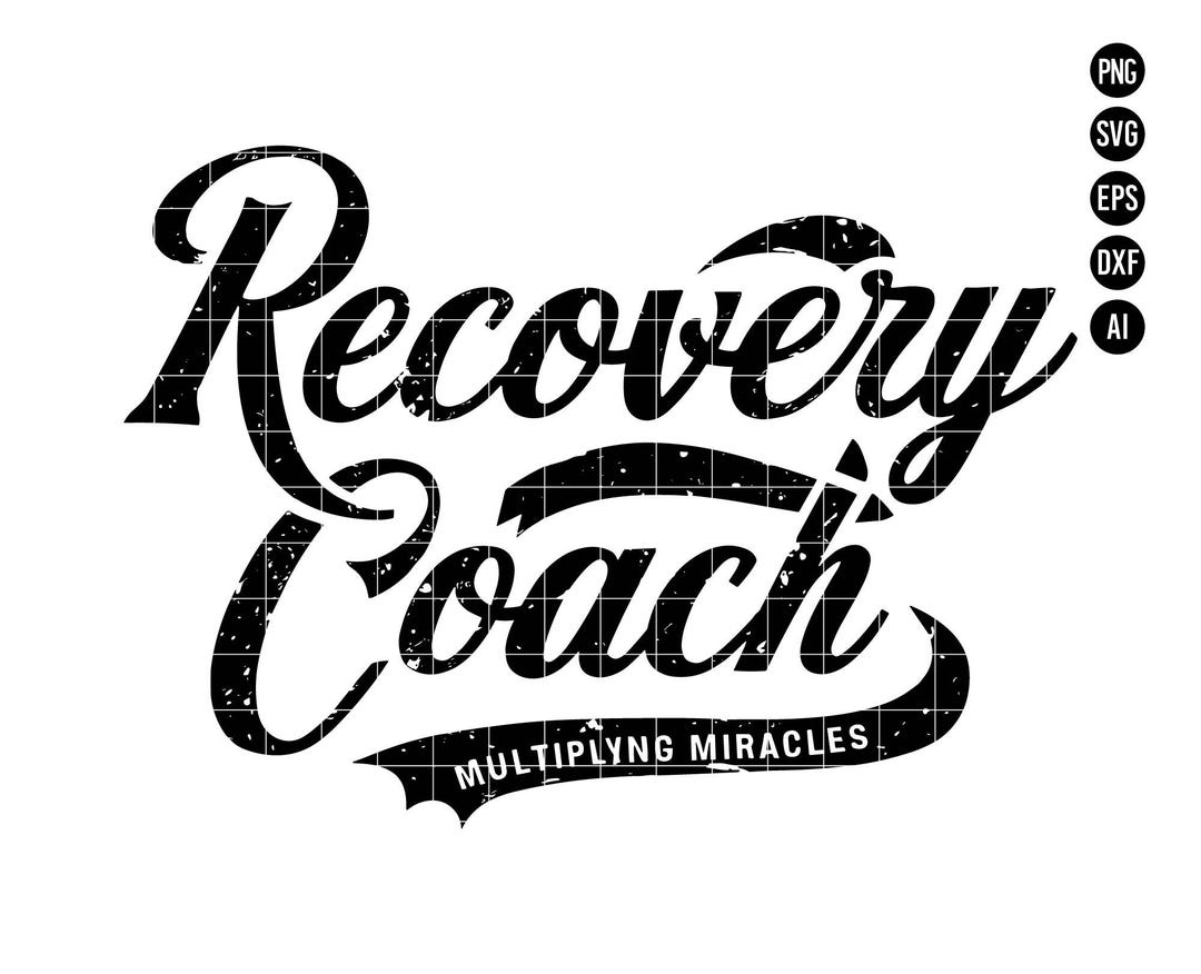 Recovery Coach Multiplying Miracles SVG PNG, Addiction Recovery Svg ...