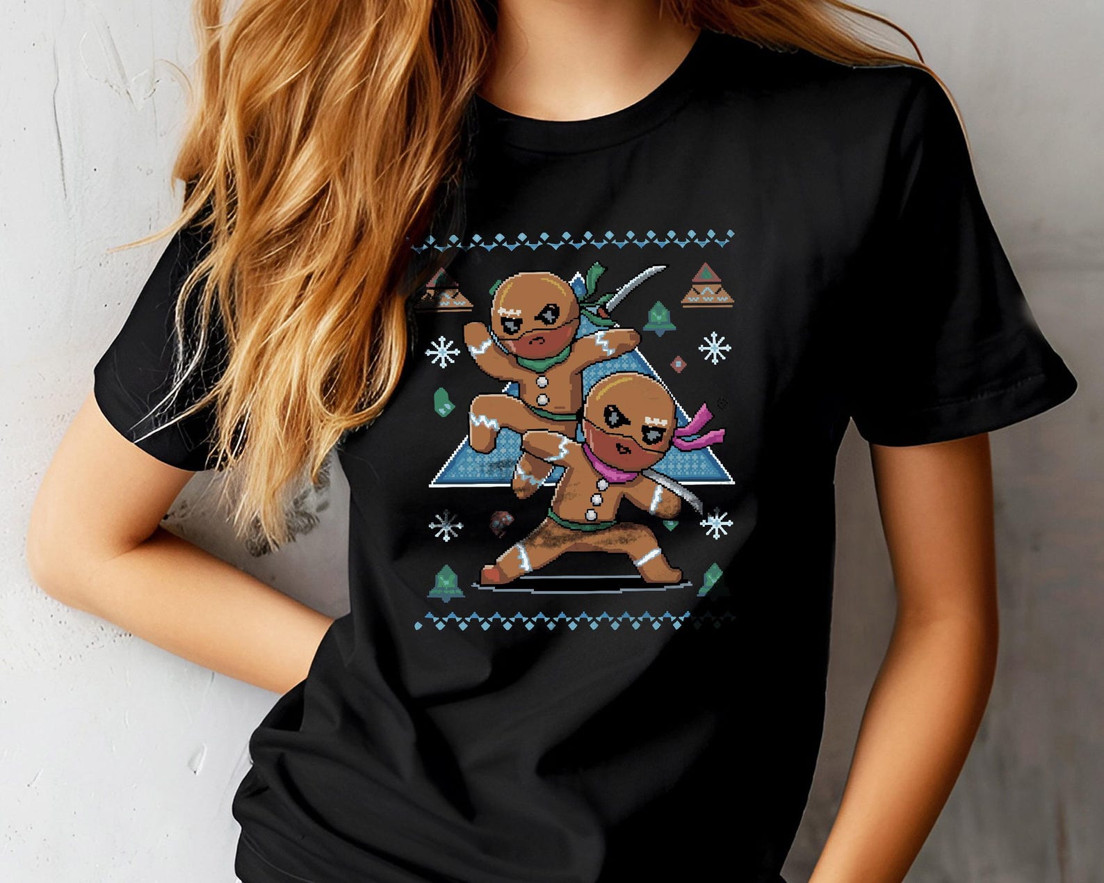 Ninjabread Men SVG PNG, Fun Gingerbread Warrior Design, Quirky ...