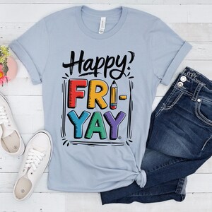 Happy Fri-yay SVG PNG, Fun Friday Digital Download, Weekend Celebration ...