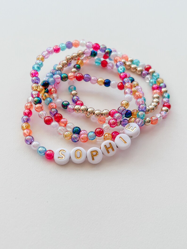 Colorful Bracelet Set, Deluxe Gold Fill Stacking Bracelets That Won't ...