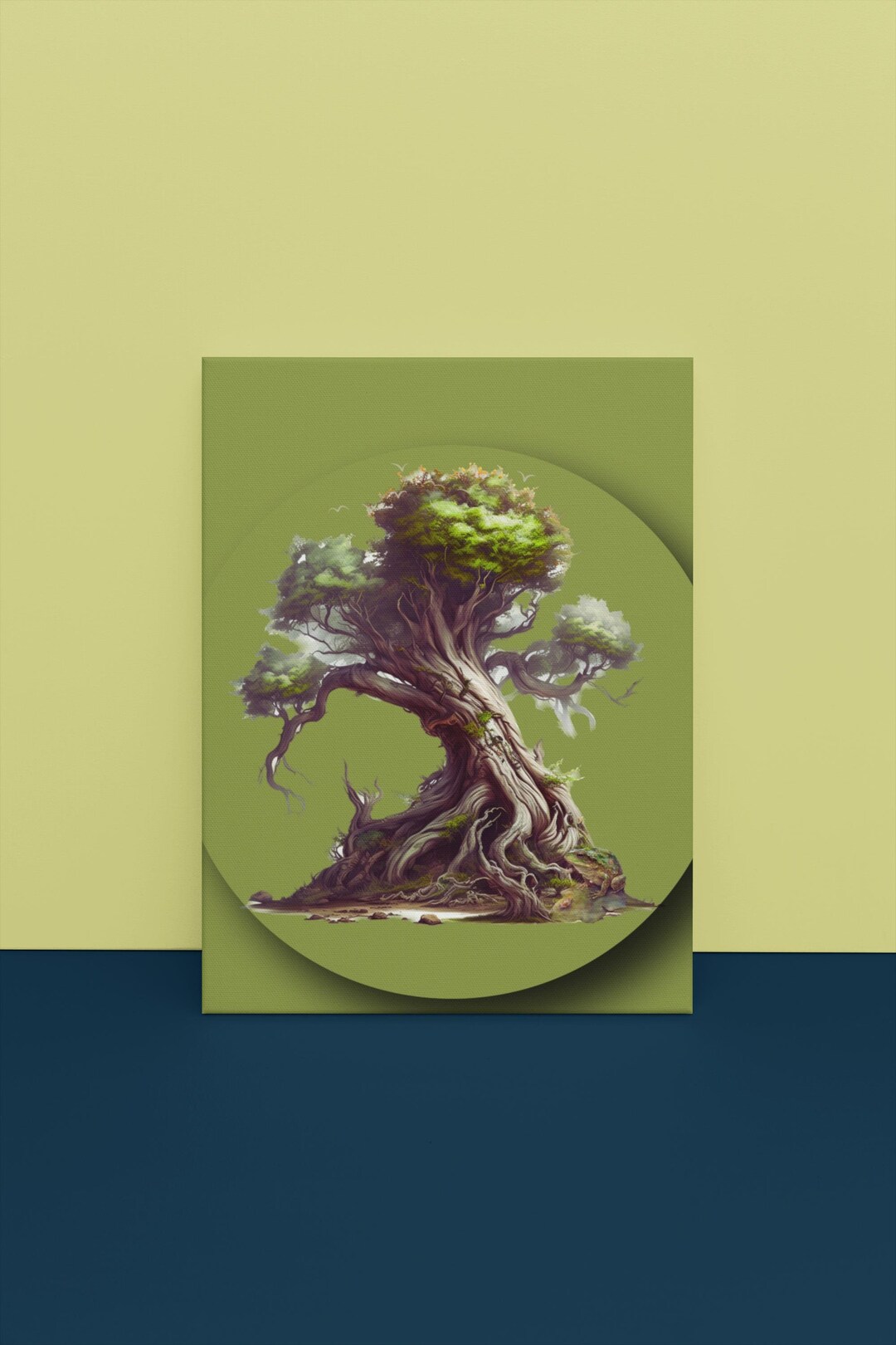 Moss Wall Art, Mossy Forest Art, Green Moss Decor, Moss Print Decor ...