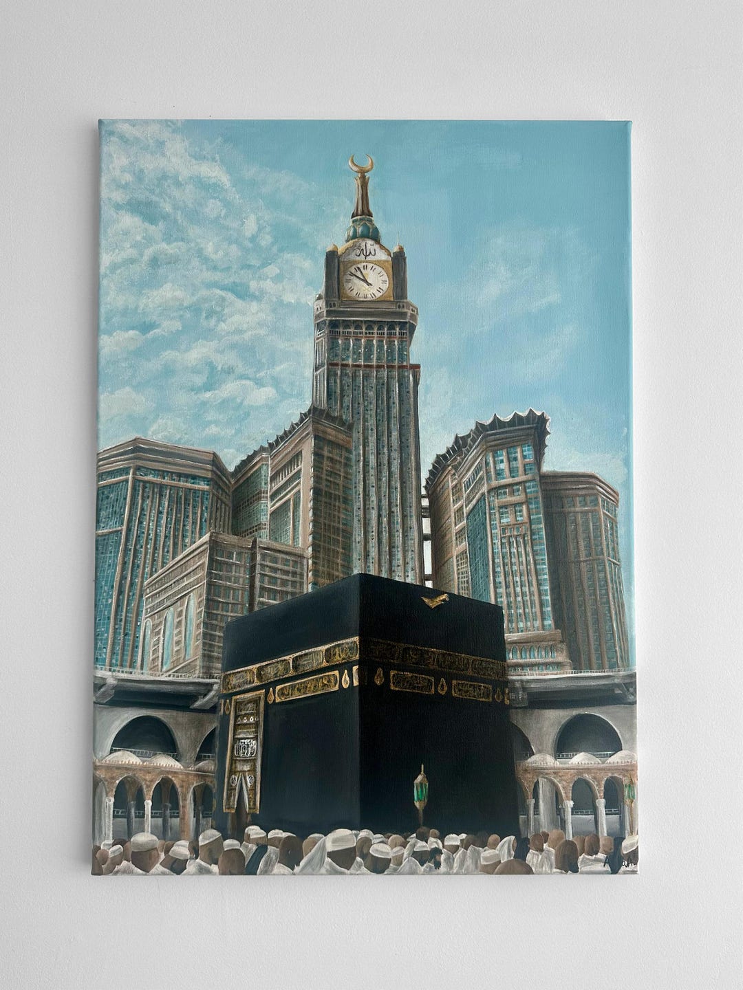 The Kaaba - Acrylic Painting (50x70cm) - Etsy