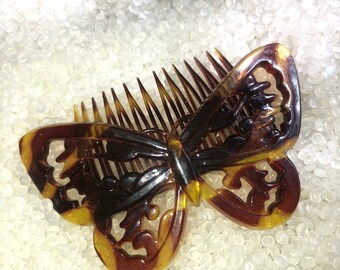 Butterfly hair comb | Etsy