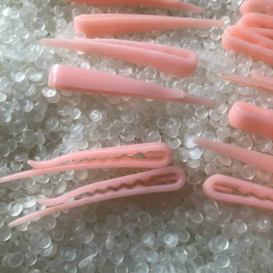 Vintage Hair Pins, Pin Curl Pins,, Vintage 1940s - 1950s Hair Pin, Pink ...