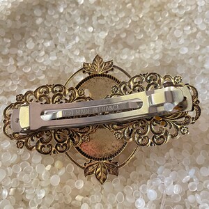 Unique Vintage Barrette, Large Ornate Barrette ,metal Barrette, Vintage ...