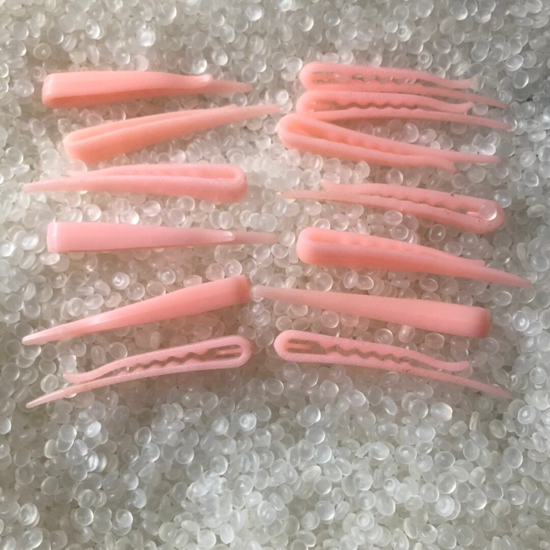 Vintage Hair Pins, Pin Curl Pins,, Vintage 1940s - 1950s Hair Pin, Pink ...