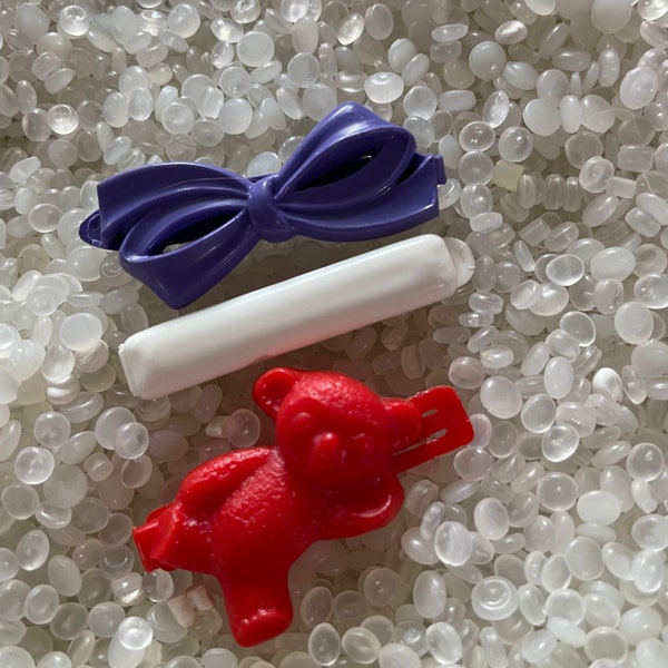 Plastic Barrettes - Etsy