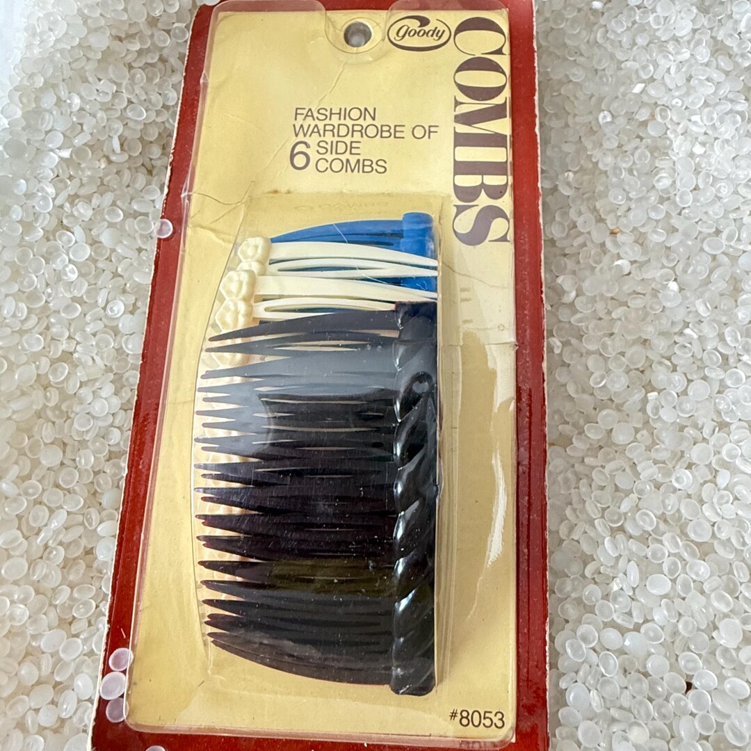 Vintage Hair Combs, Still in Original, Goody Combs ,1980 Era Hair Combs ...