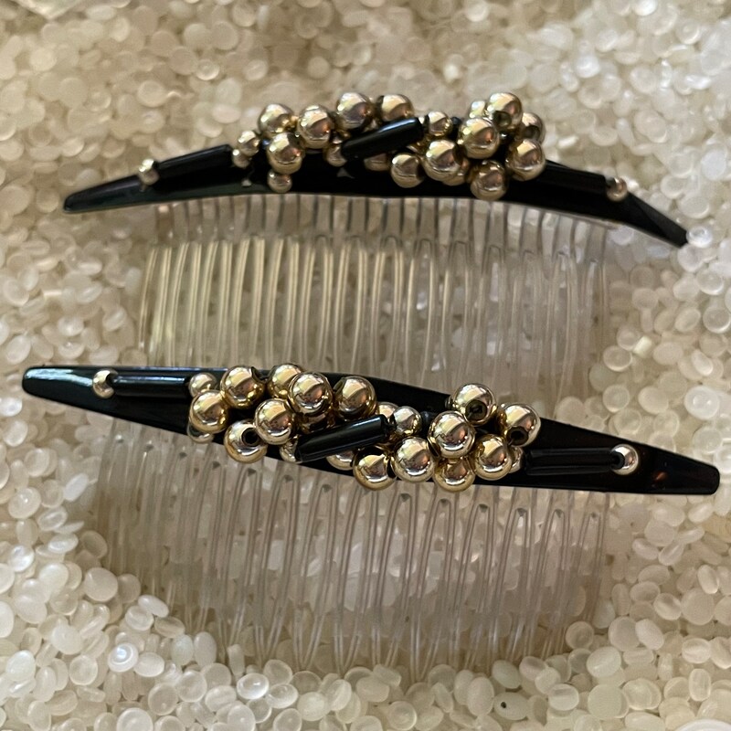 Black Hair Comb - Etsy