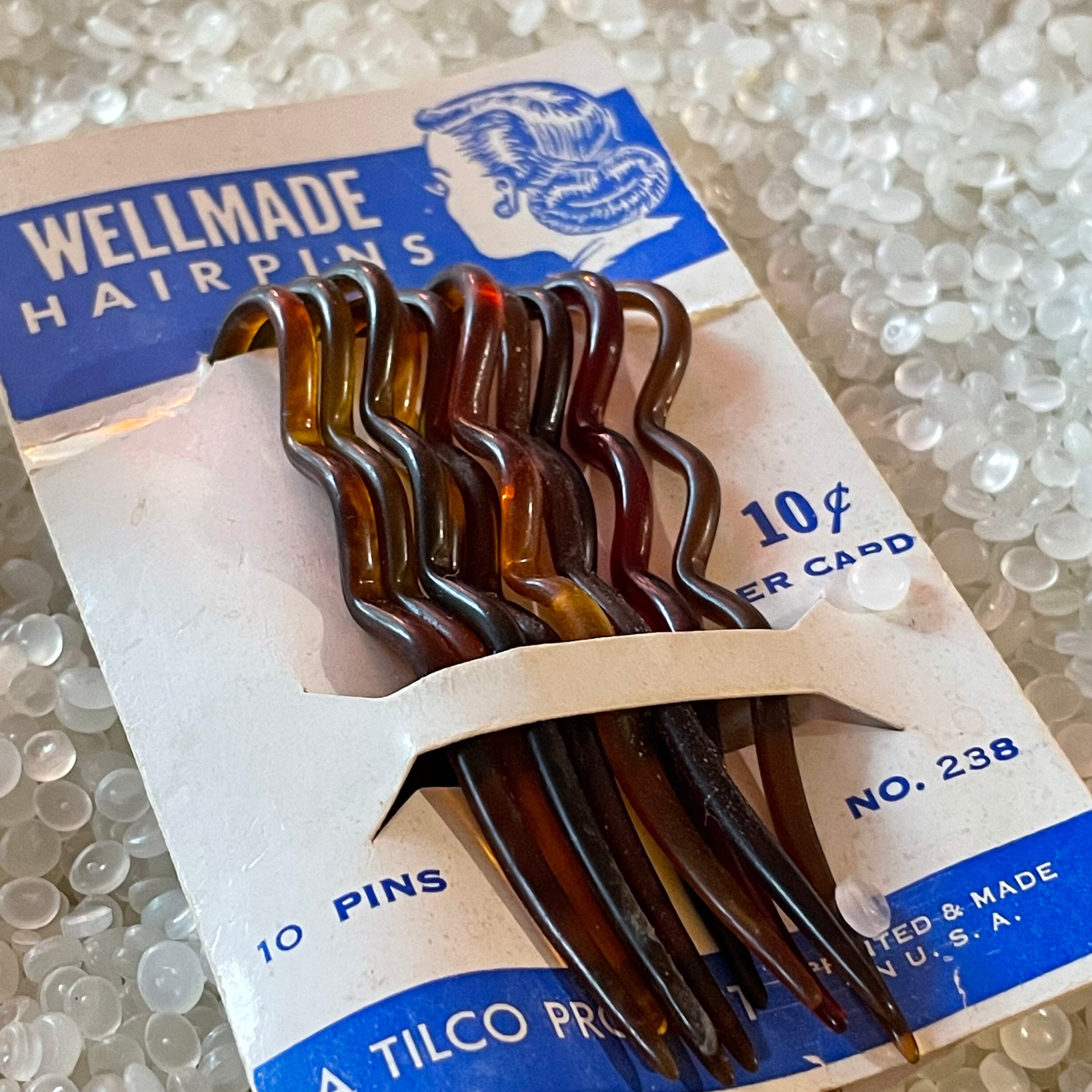 Vintage Hair Pins Still in Package Vintage 1930s 1940s Hair - Etsy