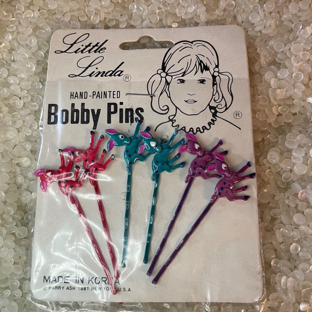 Vintage Bobby Pins ,original Card ,NOS , Vintage 1970 ,retro Bobby Pins ...