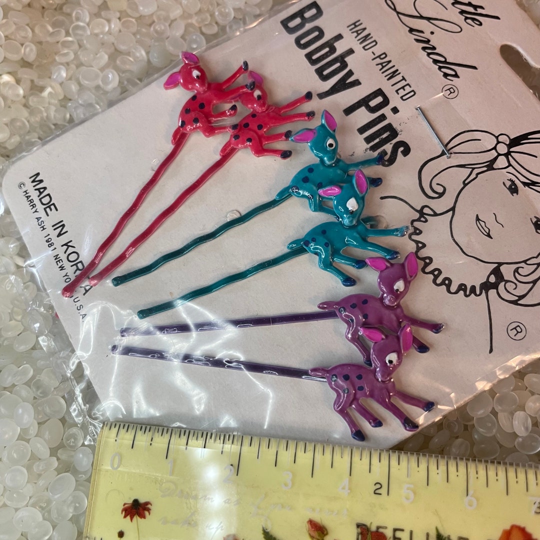 Vintage Bobby Pins ,original Card ,NOS , Vintage 1970 ,retro Bobby Pins ...