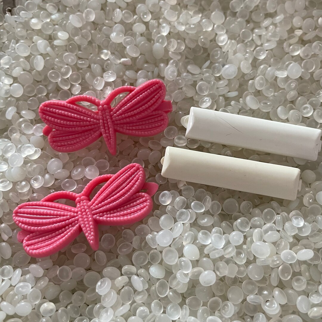 Vintage Barrette, Goody Barrette, Plastic Child Barrettes,2 Set of 2 ...