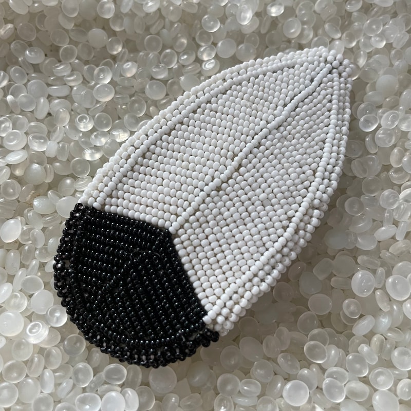 Seed Bead Barrette - Etsy