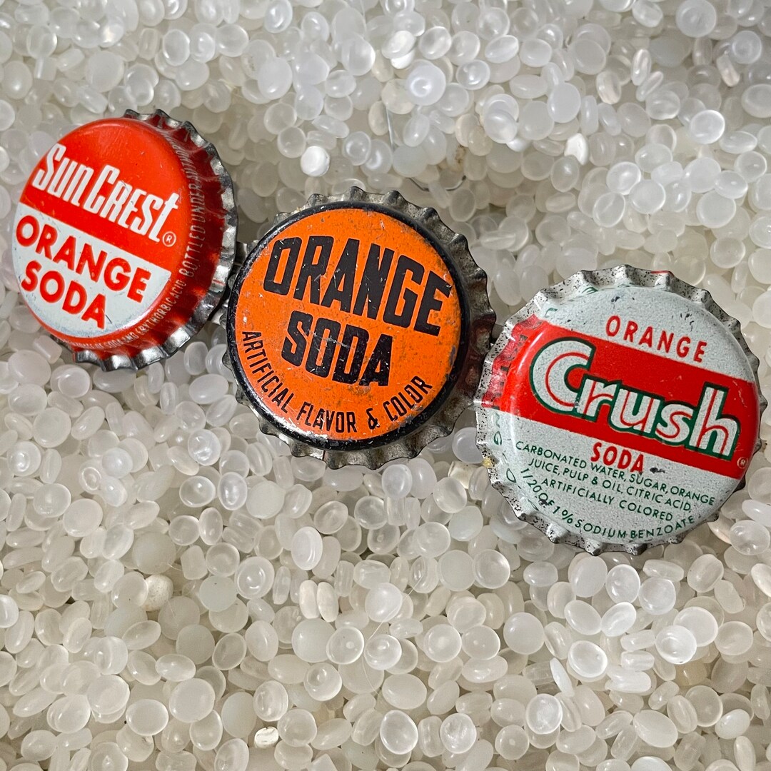 Vintage Barrette, One of the Kind Barrette, Authentic Bottle Caps , 0ld ...