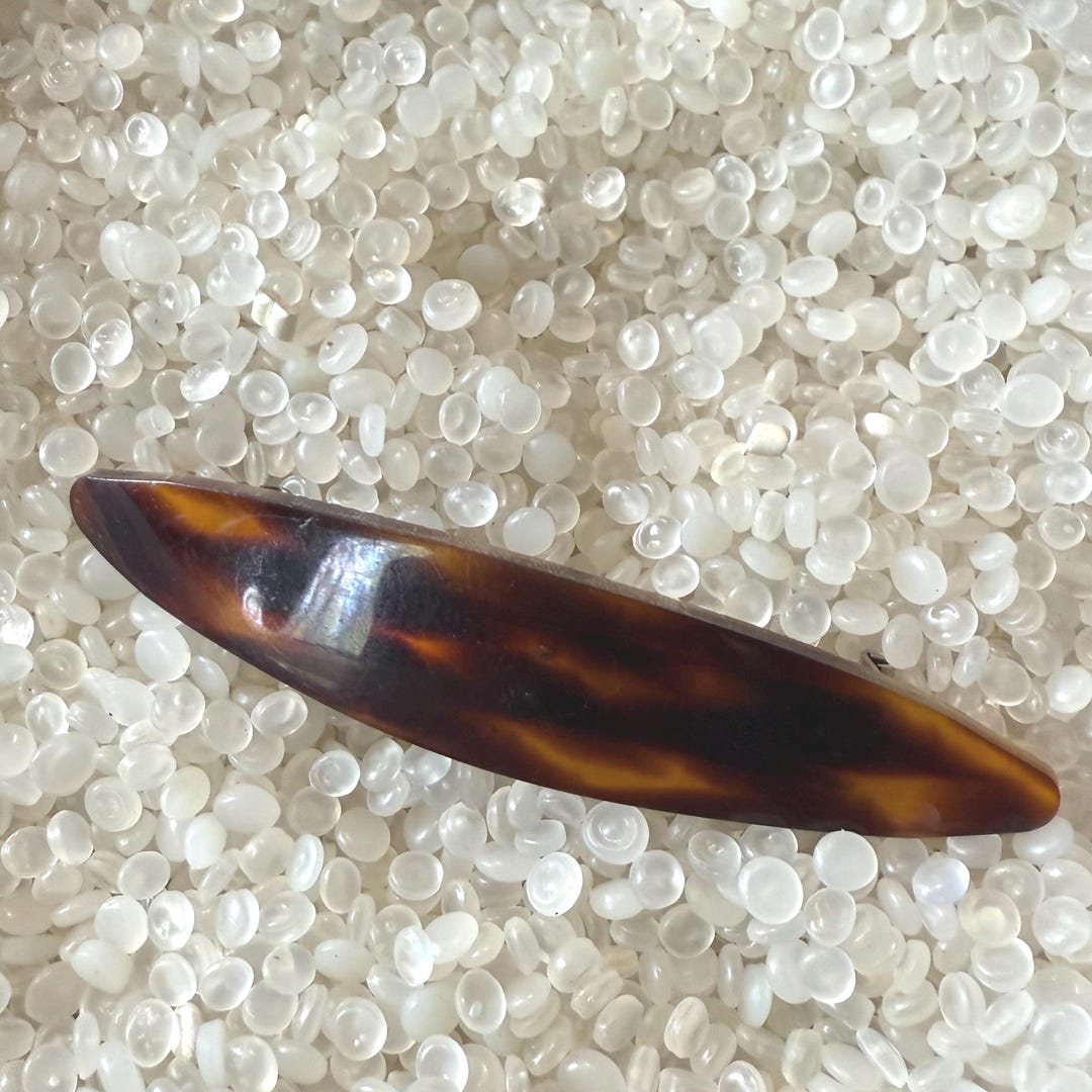 Vintage Barrette,faux Tortoiseshell Barrette, Retro Hair Barrette ...