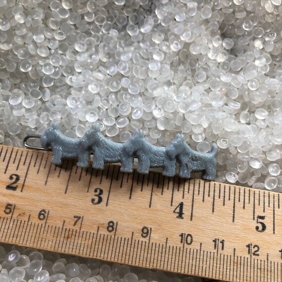 Scottie dogs, tiny blue dogs, blue scottie dogs, scot… - Gem