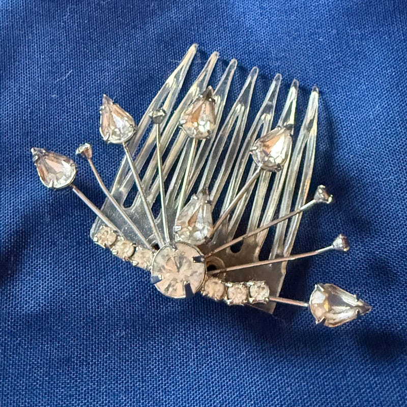 Tiara Comb - Etsy