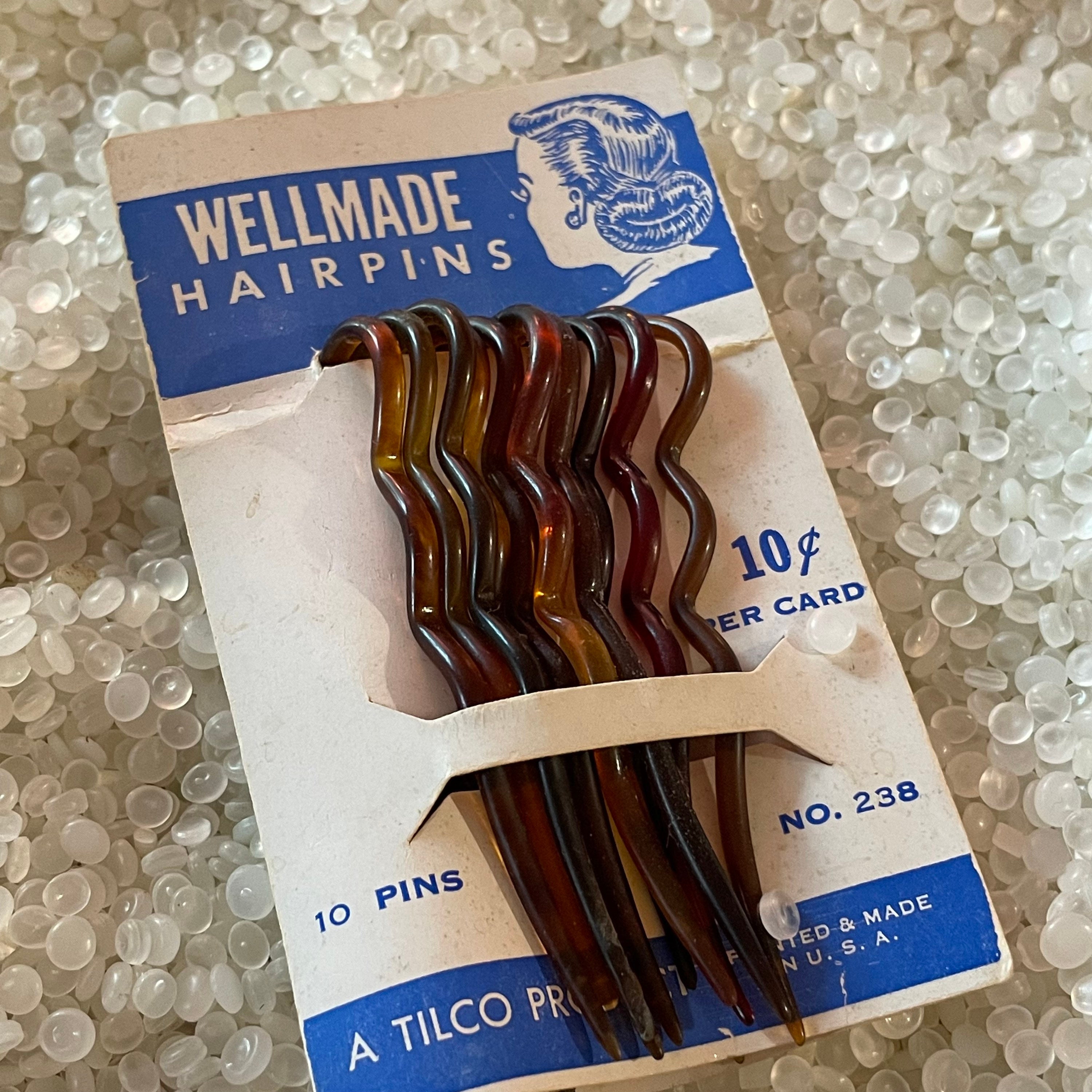 Vintage Hair Pins Still in Package Vintage 1930s 1940s Hair - Etsy