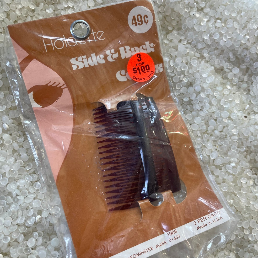 Vintage Hair Combs, Still in Original, Adrienne, Package ,1970 Era ...