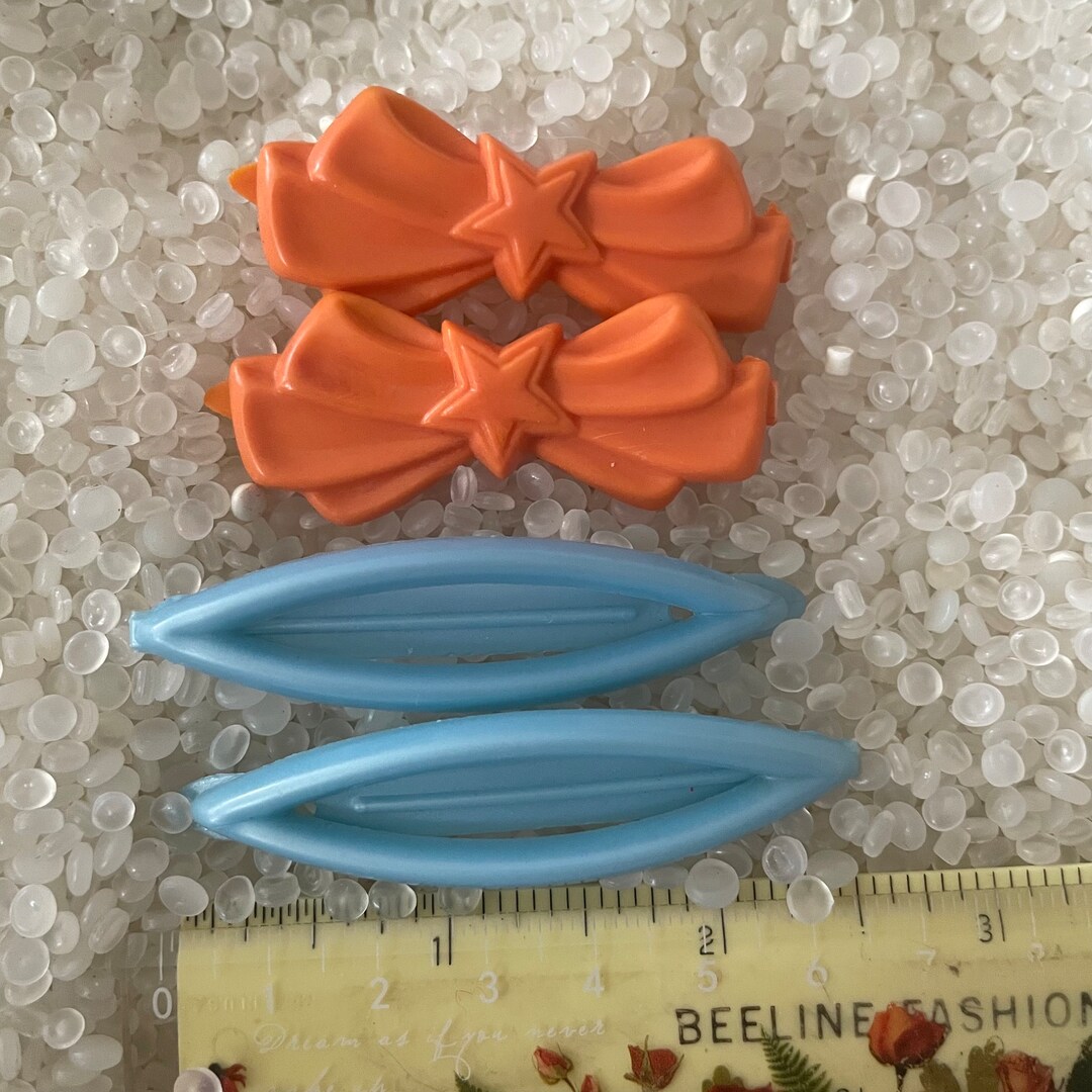Vintage Barrette Plastic Children, Goody Barrette Barrettes, 2 Set of 2 ...