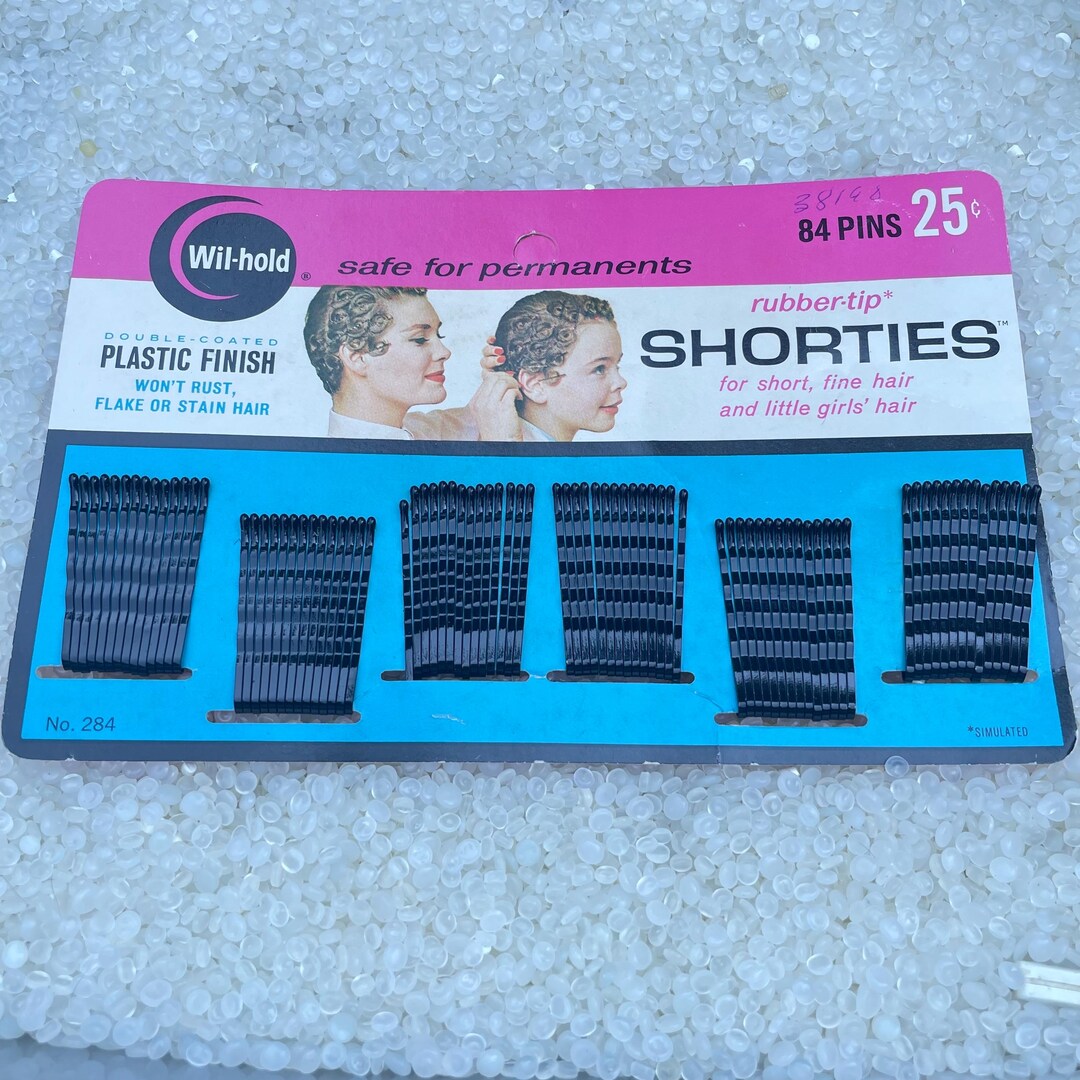 Vintage Bobby Pins,shorties, Made for Short Hair 1960s Hair , Vintage ...