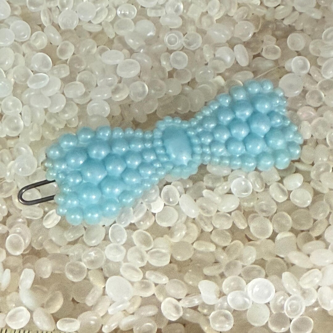 Vintage Barrette, Bubble Bow, Soft White, Vintage 1950s , Hair ...