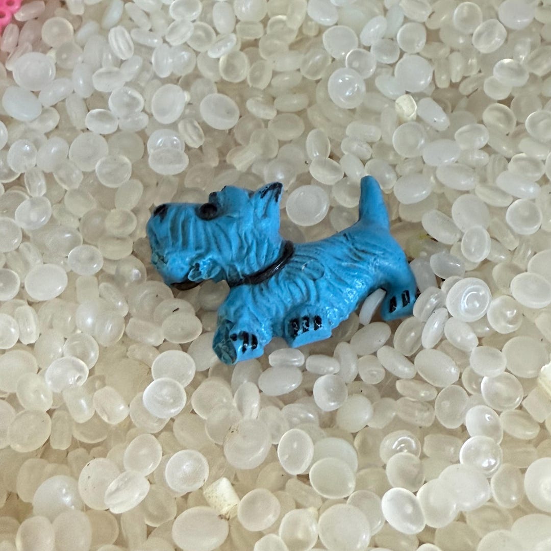 Vintage Barrette, Little White Dog, Scottie Dog, Dog Barrette, Vintage ...