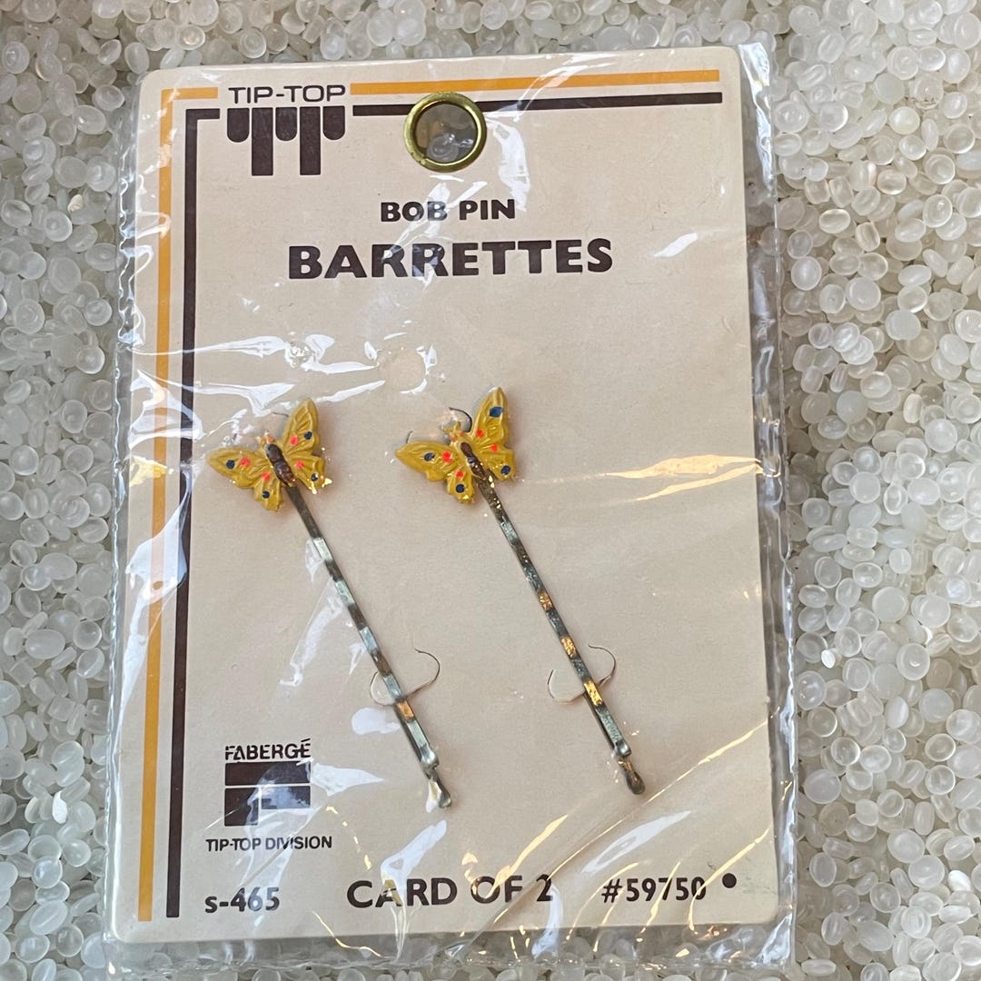 Vintage Bobby Pins, NOS, Original Card ,vintage 1970s, Retro Bobby Pins ...