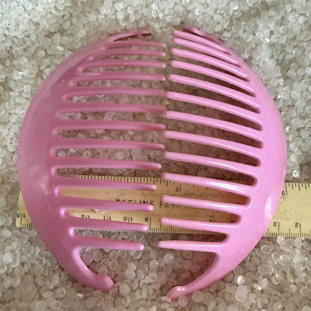 Vintage 1980's, Hair Clincher Clip, Banana Comb, Wing Combs ,pony ...