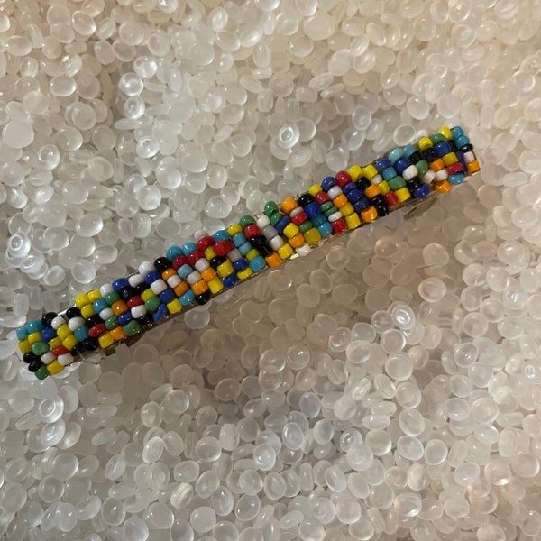Beaded Barrettes - Etsy