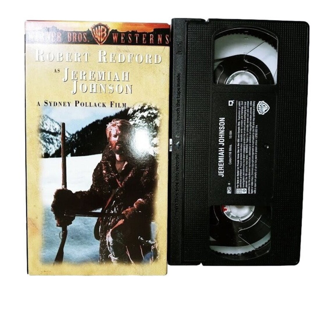 Jeremiah Johnson VHS 1972 Movie Robert Redford PG - Etsy