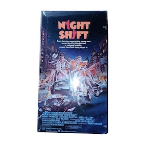 Night Shift VHS 1982 Movie Like New Henry Winkler Shelly Long Sealed - Etsy