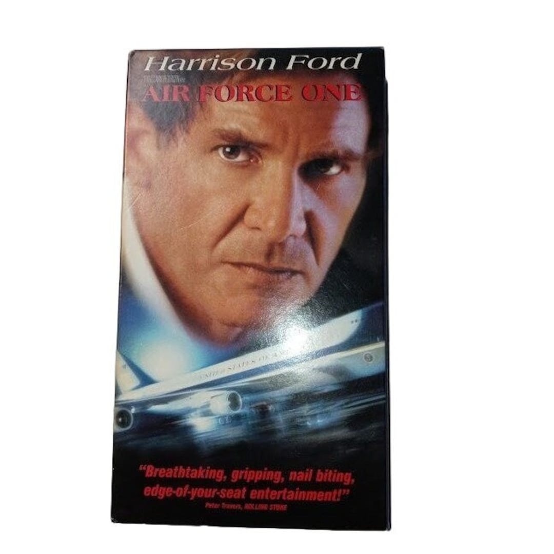Air Force One VHS Movie Harrison Ford Suspense R 2 - Etsy