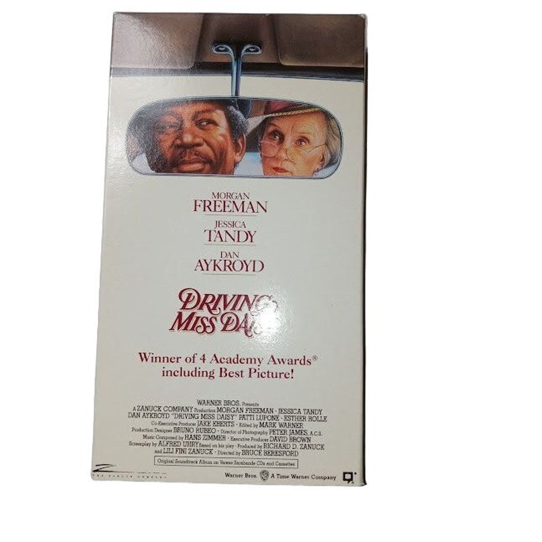 Driving Miss Daisy VHS Movie, Morgan Feeman Jessica Tandy Drama PG - Etsy
