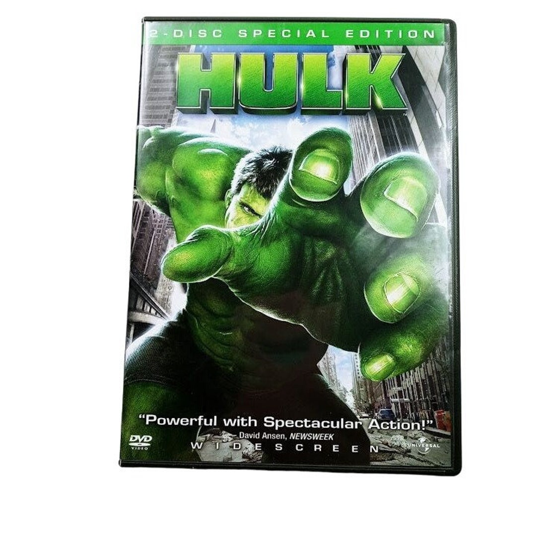 Hulk 2 Dvds 2003 Marvel Movie Eric Bana PG-13 Action Universal ...