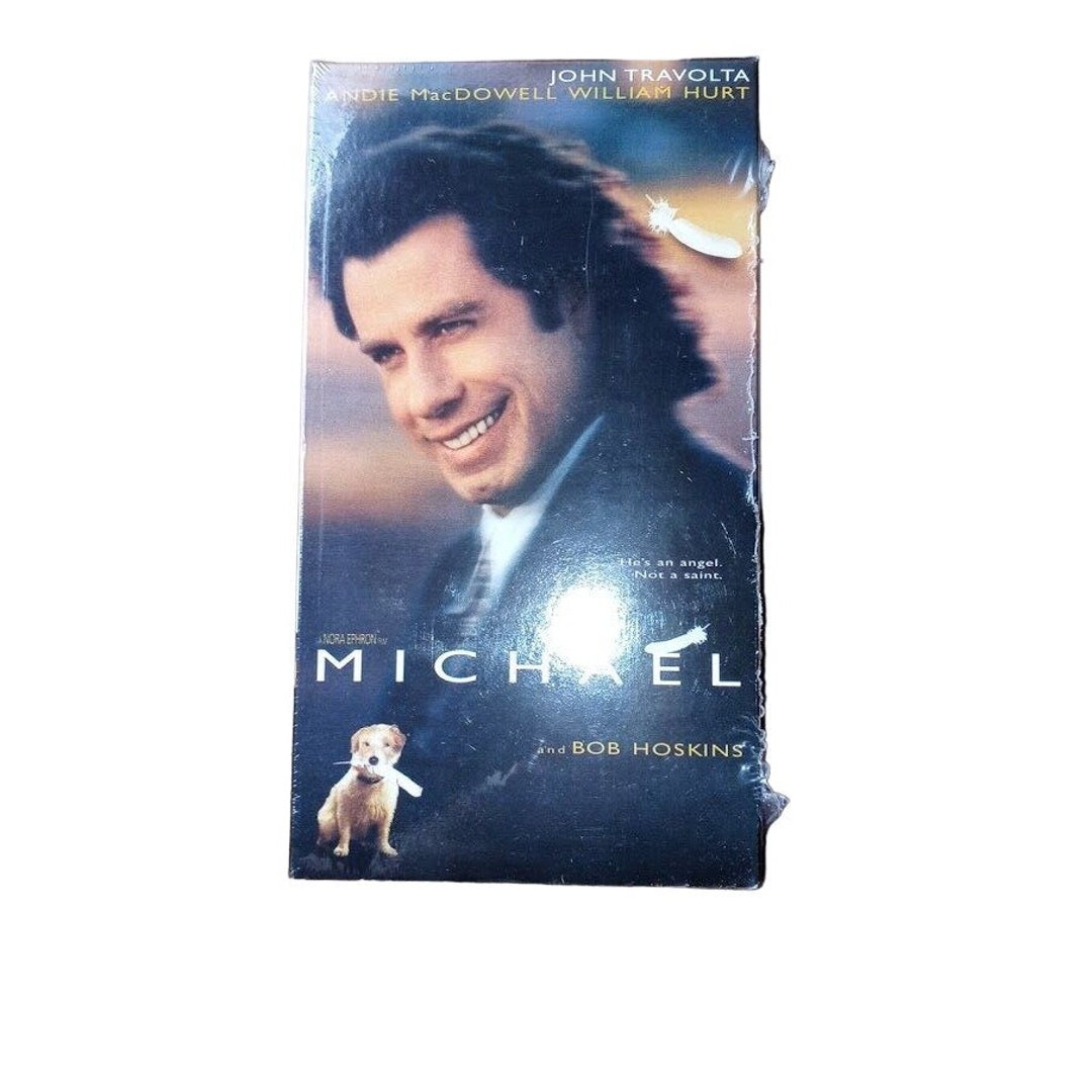 Michael 1996 Movie Sealed VHS Movie John Travolta Comedy - Etsy