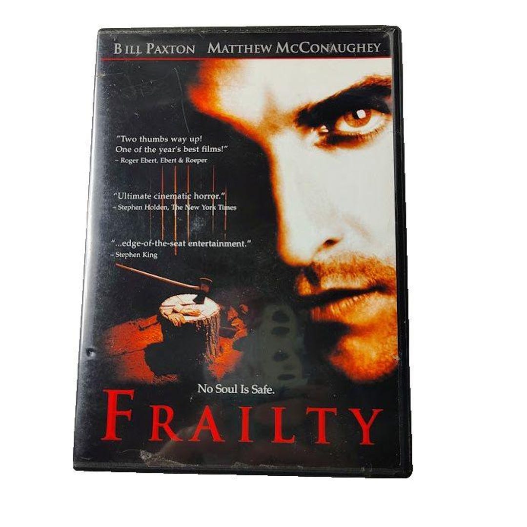 Frailty DVD 2002 Movie R Horror Thriller Bill Paxton Matthew ...