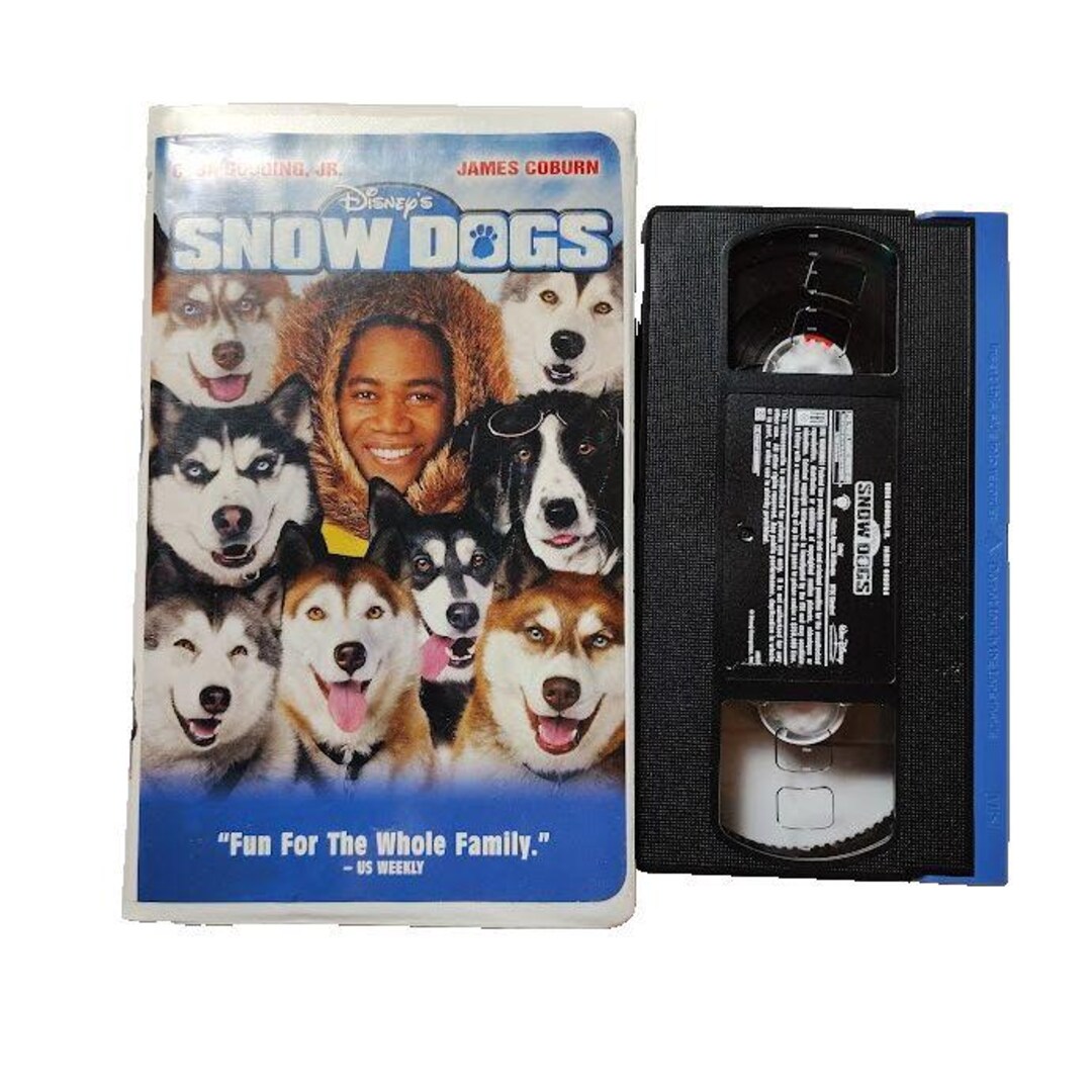 Snow Dogs VHS Movie PG Disney 2002 Comedy Adventure Family - Etsy