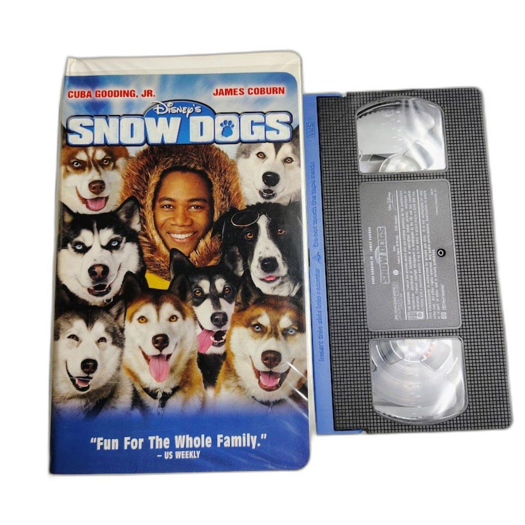 Snow Dogs VHS Movie PG 2002 Family 786936184907 - Etsy