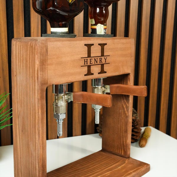 Wooden Stand Whisky - Etsy