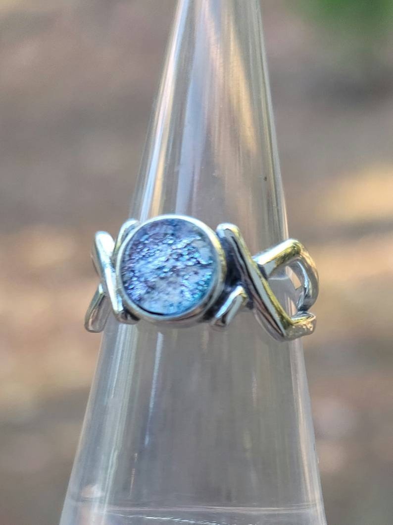Ash Ring XOX Hugs and Kisses Cremation Jewelry Size 8 Ashes - Etsy