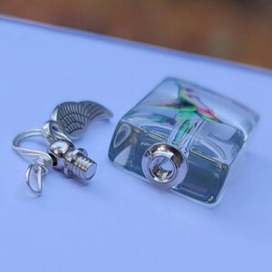 DIY Rainbow Bridge Paw Print Cremation Jewelry Crystal Bottle Urn ...