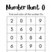 Number Hunt Pages - Etsy