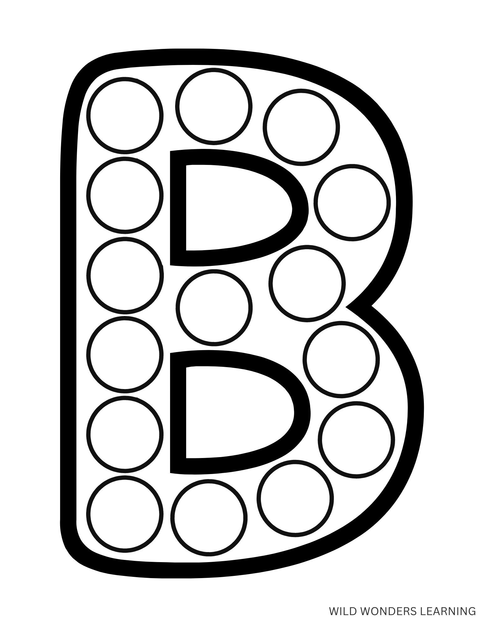 Alphabet Dot Marker Pages - Etsy