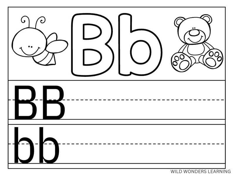 Letter Tracing and Writing - Etsy